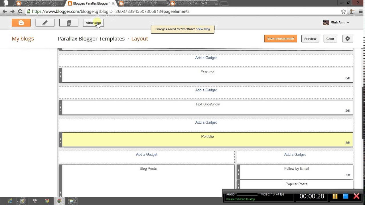 Portfolio Youtube