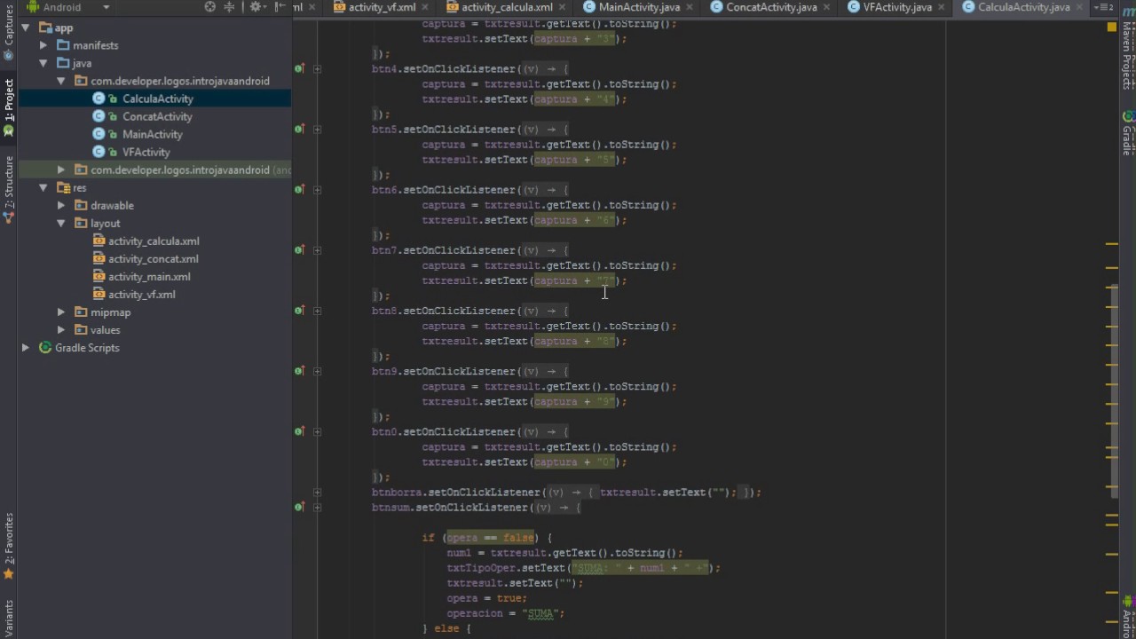 Java En Android Youtube