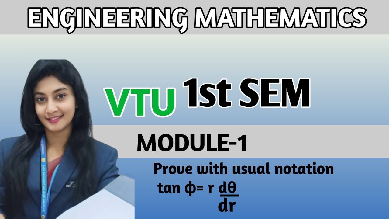 Engineering Mathematics 1st Sem Module 1 Youtube
