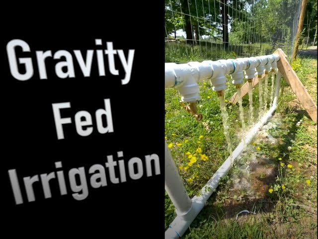 Drip Watering System Gravity Fed Pond