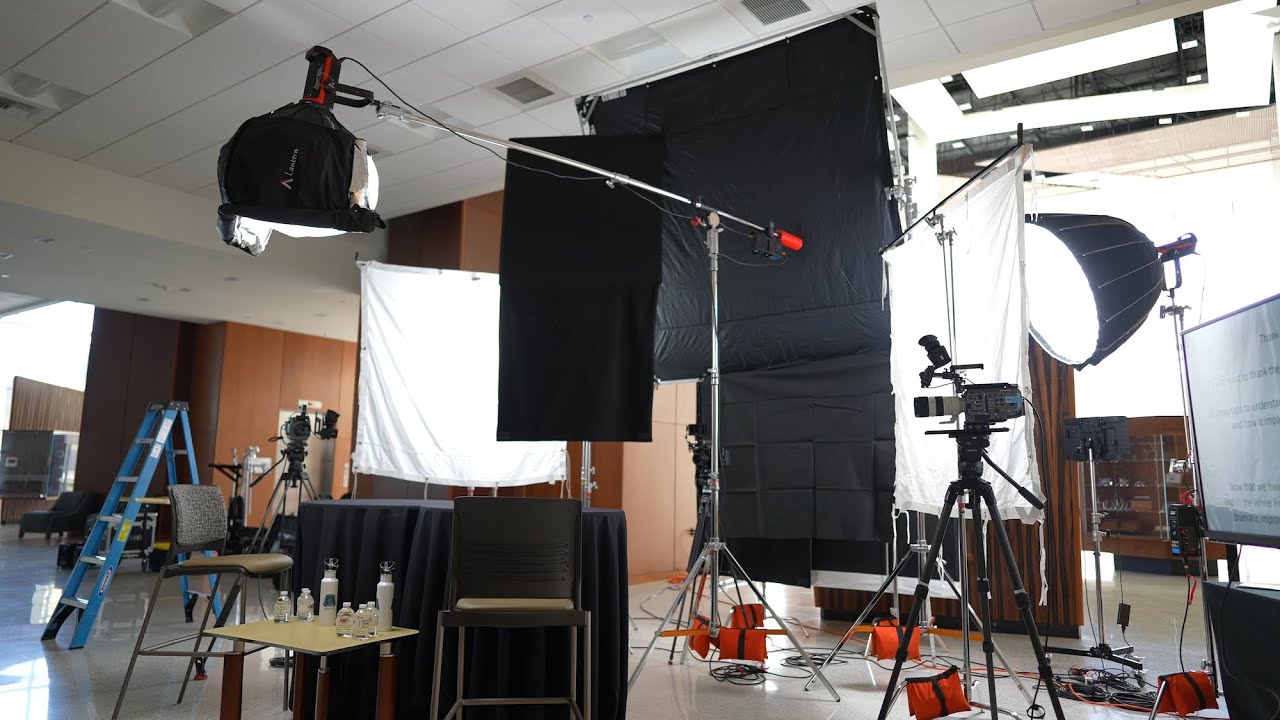 Vedio Interview Lighting Setup