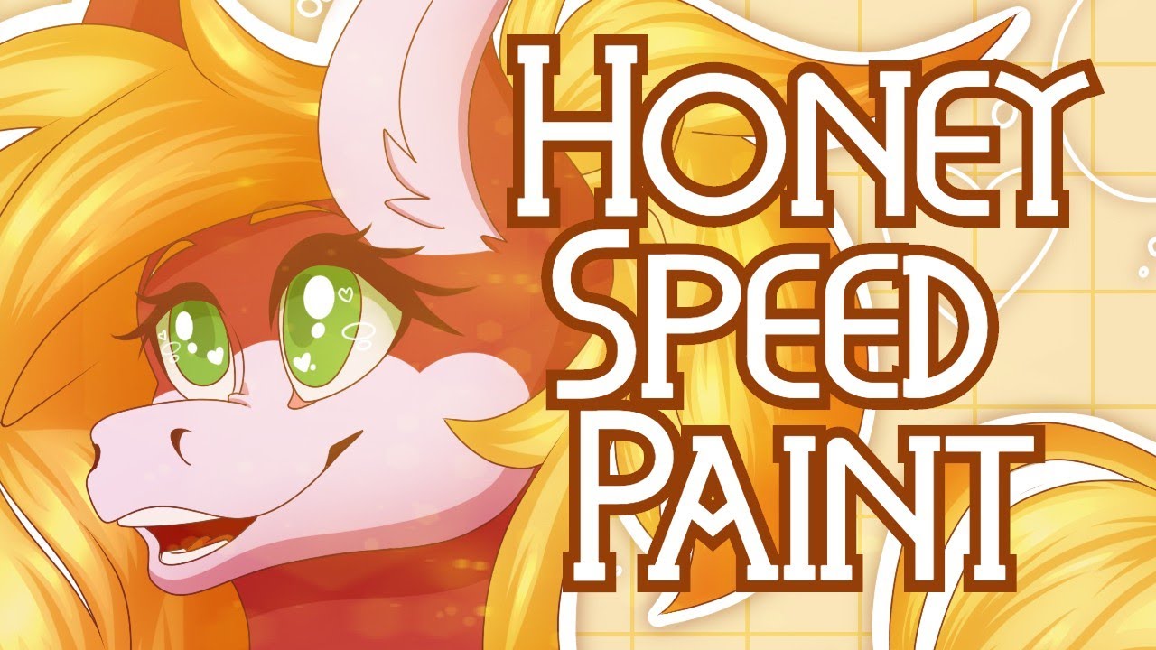 Speed Paint Honey Oc Youtube