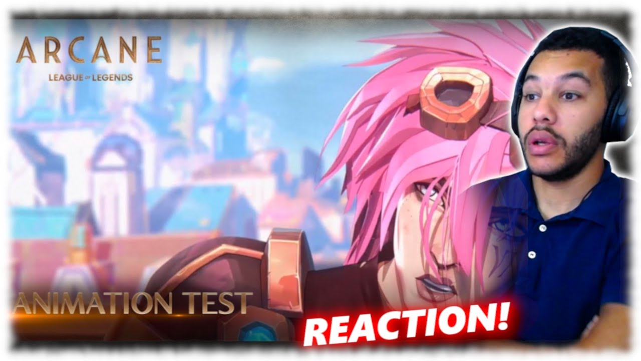 Arcane Animation Test League Of Legends Reaction Youtube
