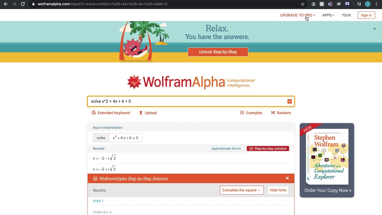 Wolfram Alpha Overview Video Youtube