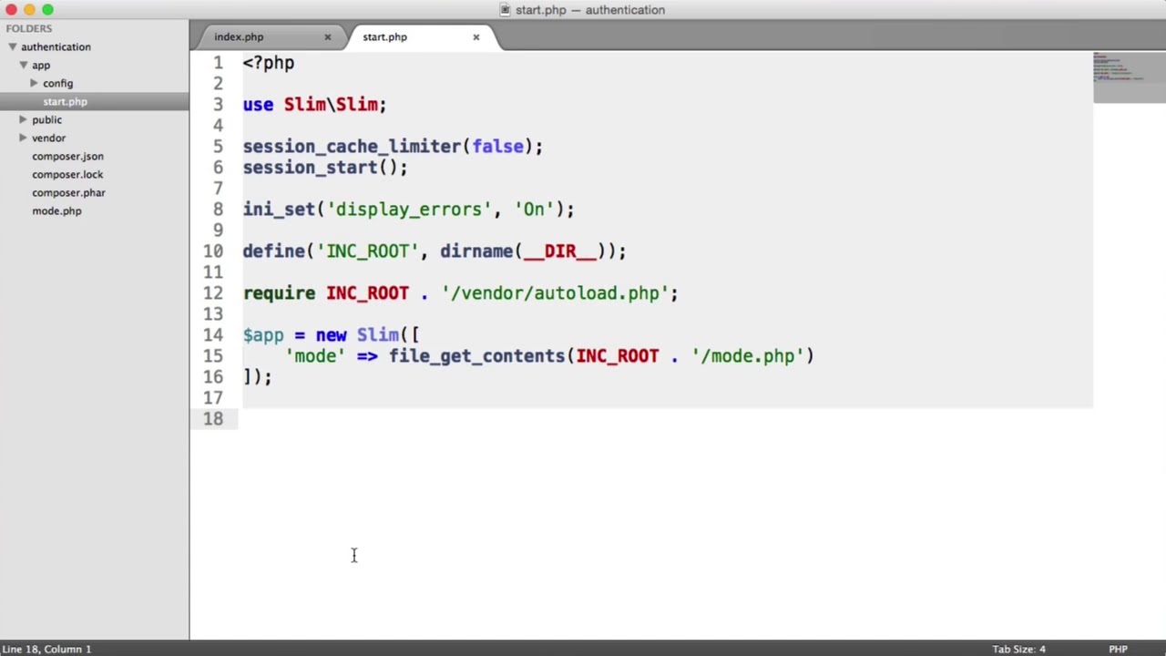 Php Authentication Configuration 4 Youtube
