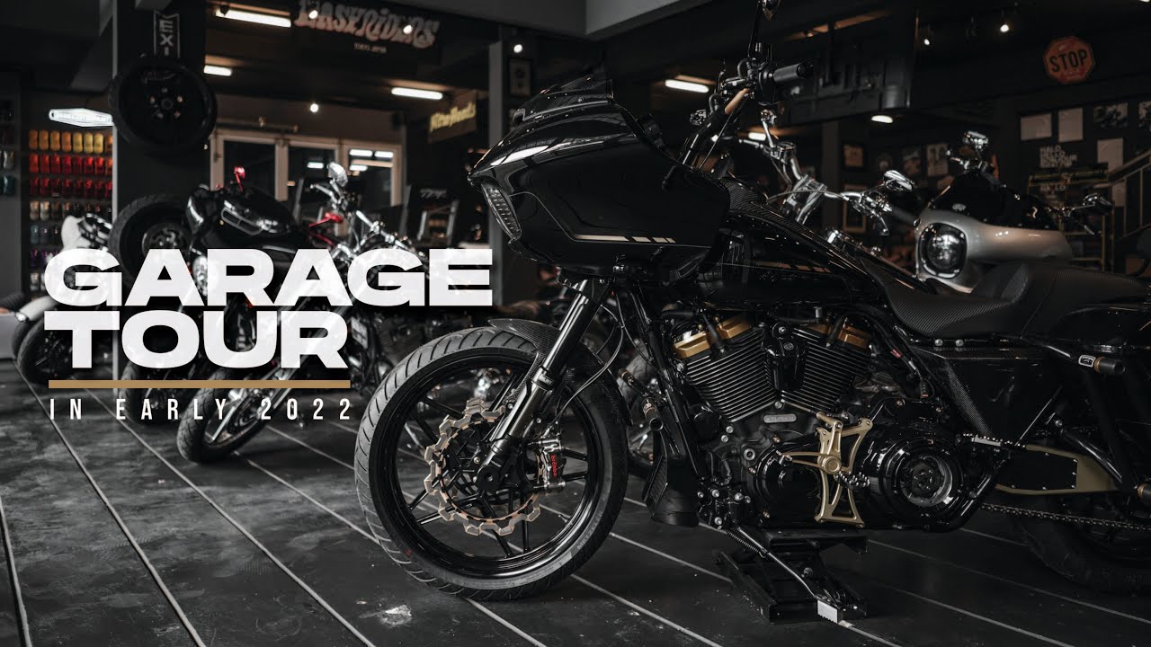 Garasi Full Harley Mewah Indonesia Garage Tour 2022 The Vlogs