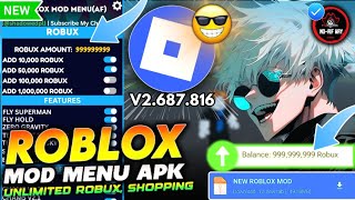 Roblox Mod Menu Premium Unlimited Robux Roblox Mod Apk Unlimited Robux ...