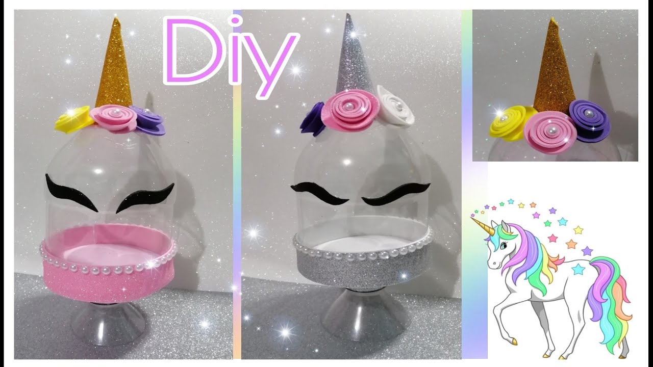 Dulcero Unicornio Con Una Botella Pet рџ Youtube