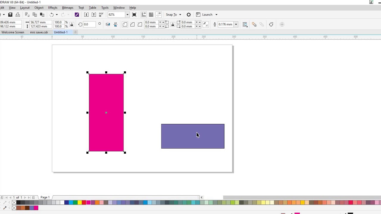 Video Tutorial For Aligning Objects And Lines Using Coreldraw By Ibabit
