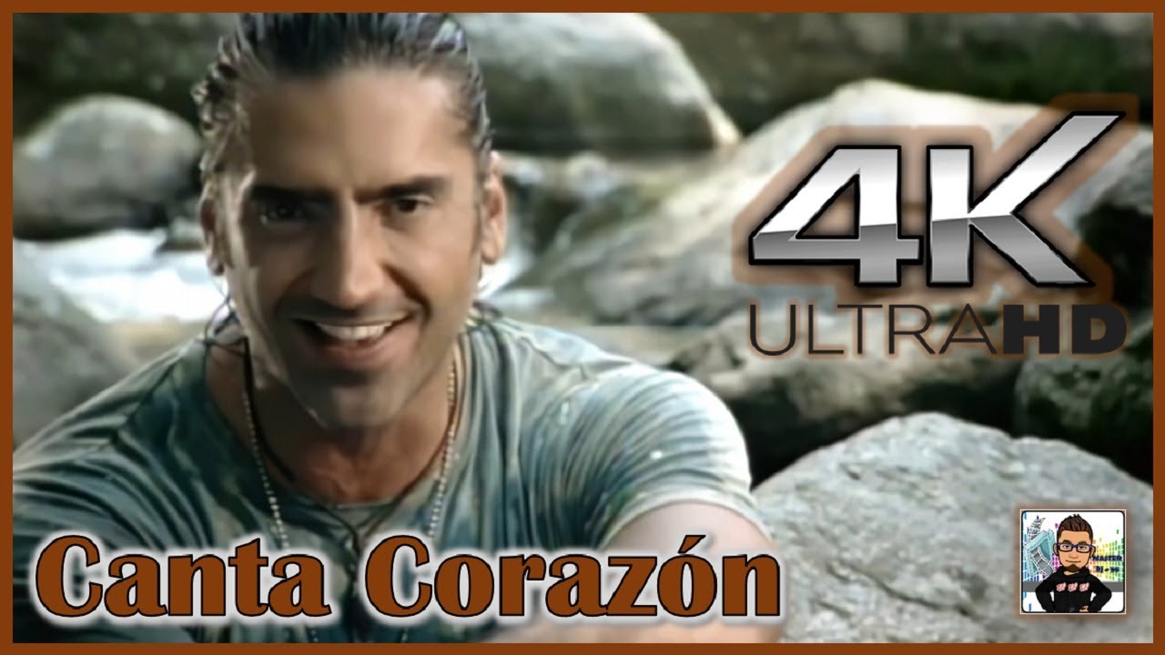 Alejandro Fernández Canta Corazón Official Video 4k Remastered