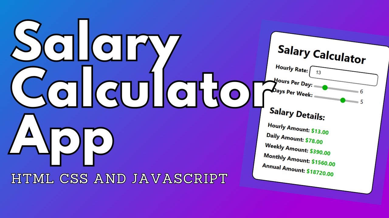 Salary Calculator Projection At Brett Ramires Blog