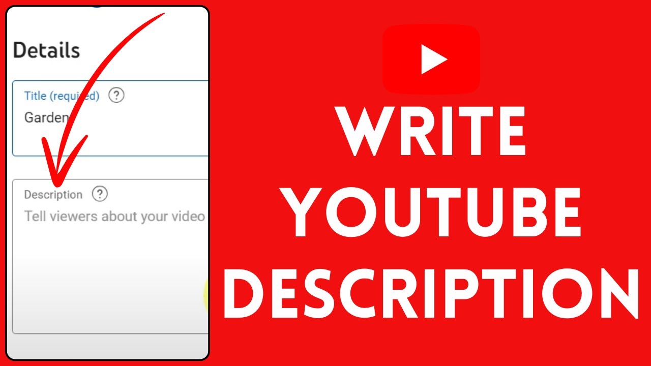 How To Write Youtube Video Description Full Tutorial Youtube