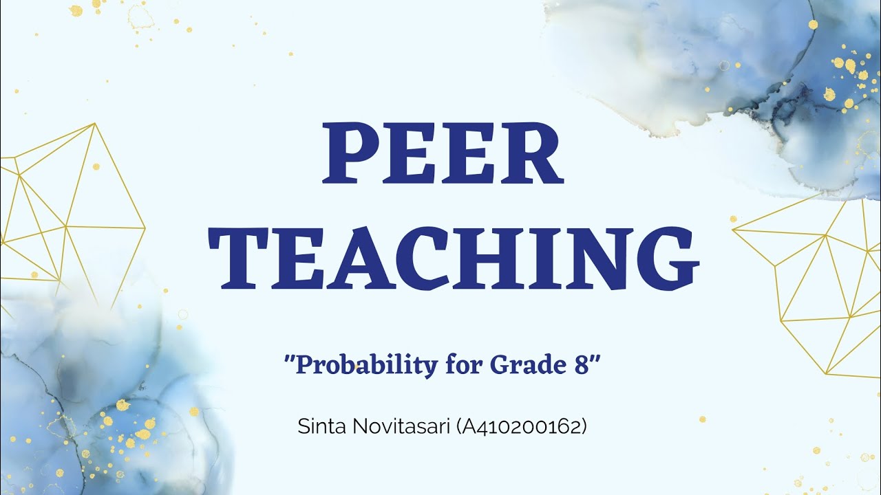 Peer Teaching Youtube