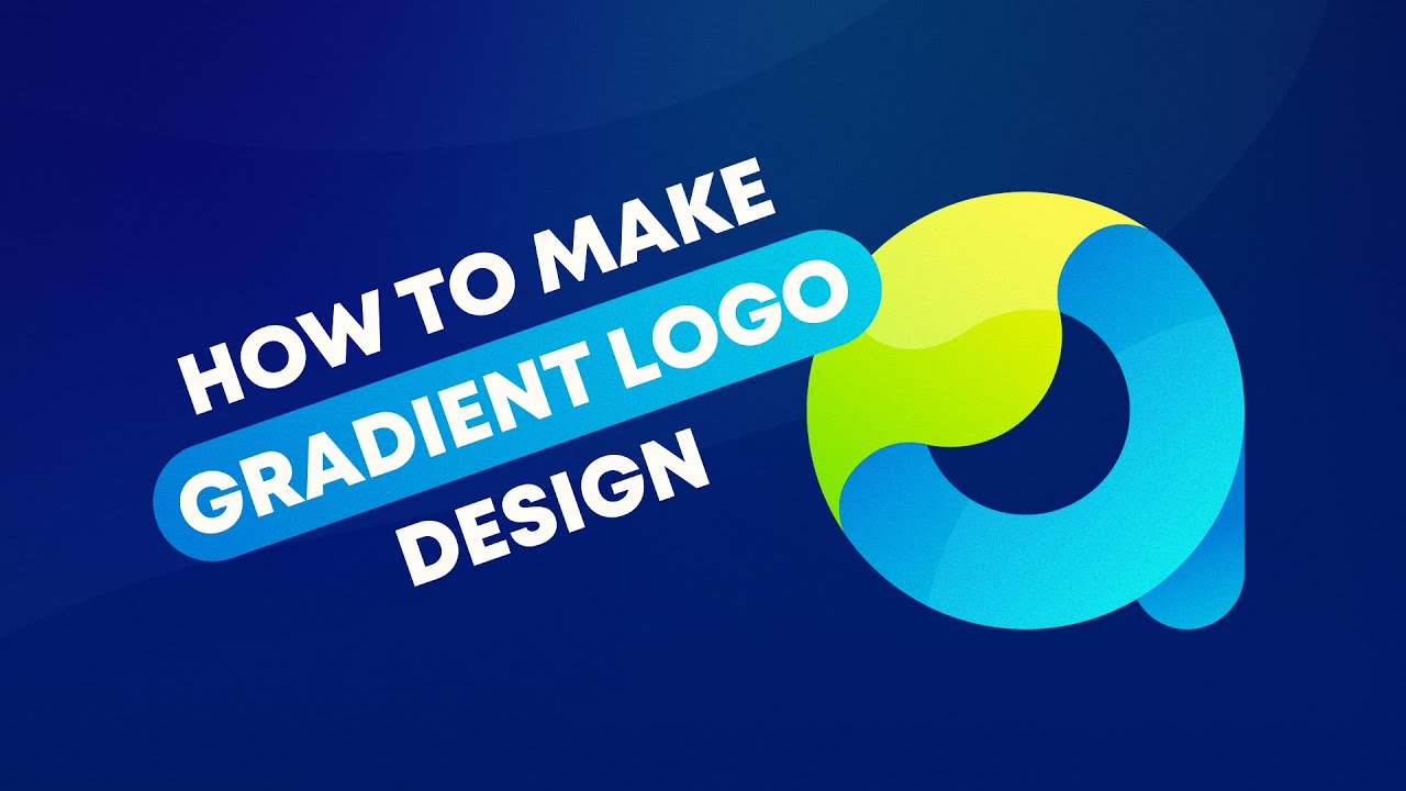 How To Make Gradient Logo In Adobe Illustrator Youtube