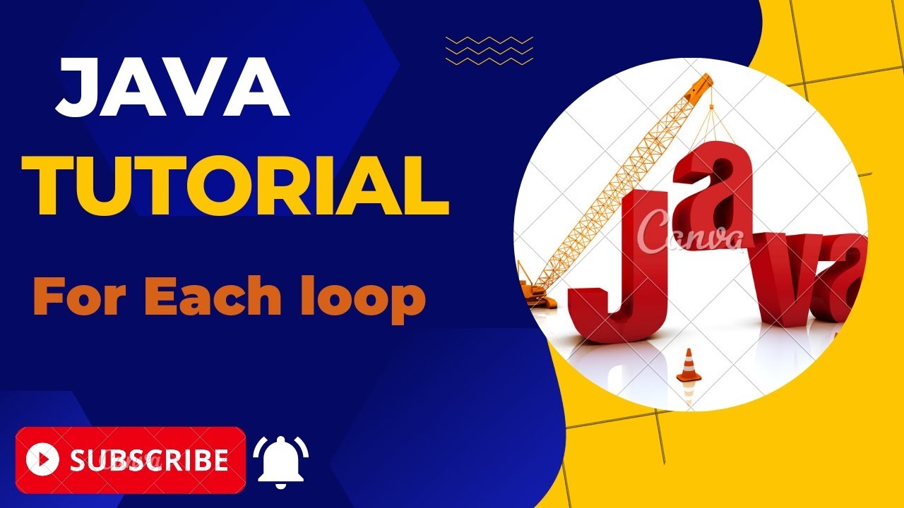Java For Each Loop Java Tutorial Part 16 Youtube