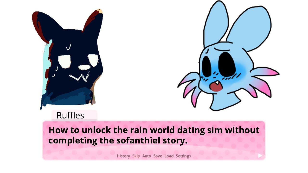 How To Unlock The Rain World Dating Sim Without Completing The Inv