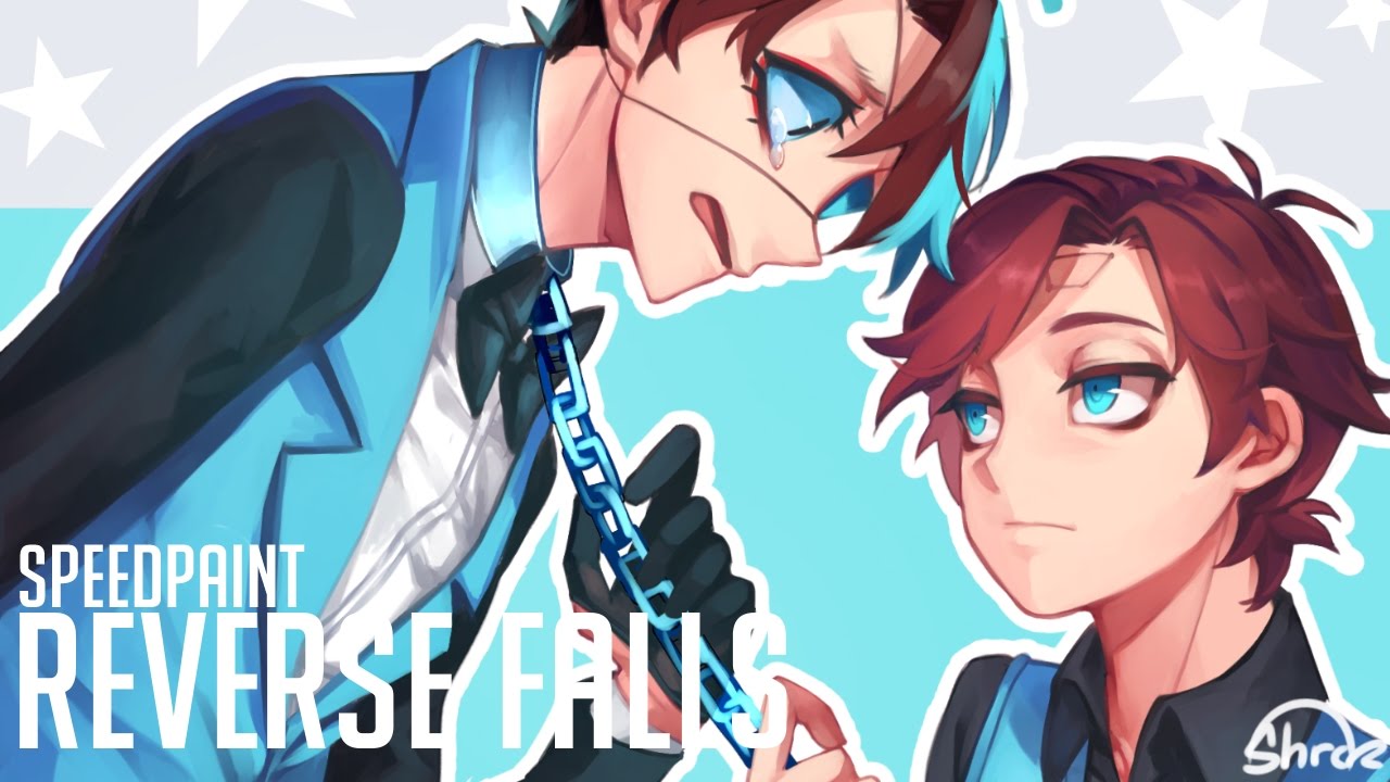 Gravity Falls Reverse Falls Humanized Rev Bill Rev Dipper