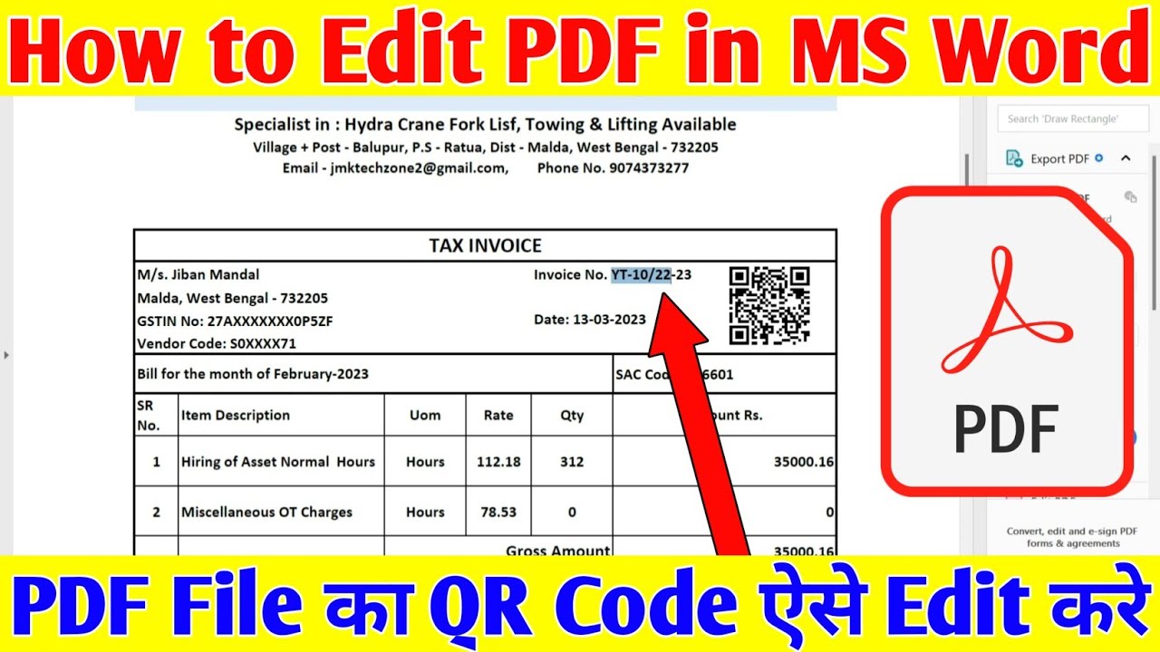 How To Edit Pdf File In Microsoft Word Easy Step By Step Tutorial