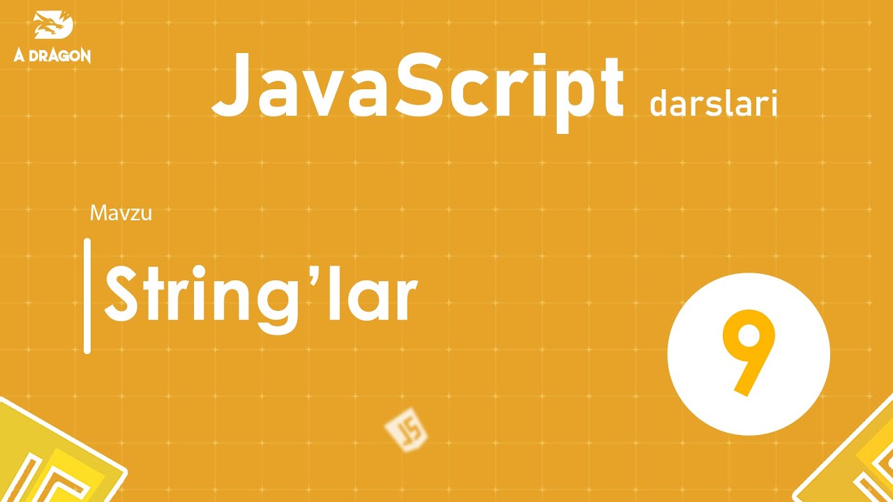009 String Javascript Darslari O Zbek Tilida Youtube
