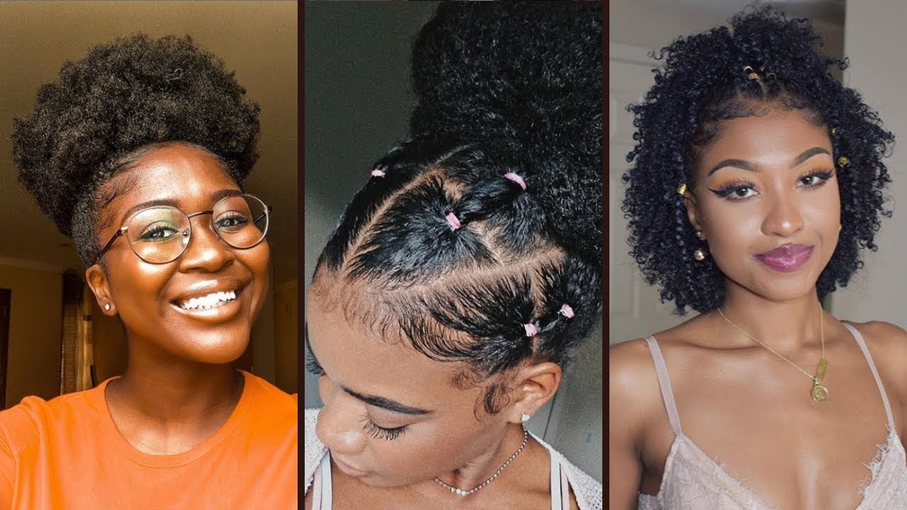 13 Glory Easy Natural Afro Hairstyles