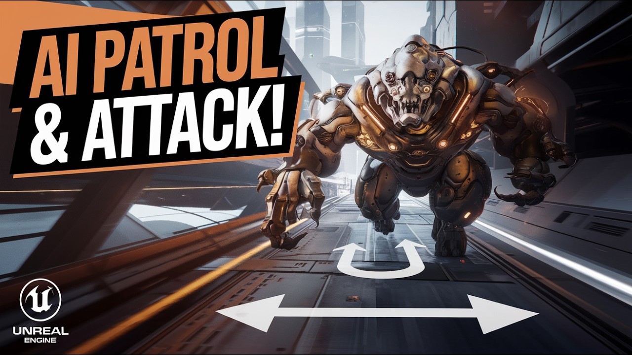 Simple Enemy Ai In Unreal Engine 5 Patrol Chase Attack Tutorial