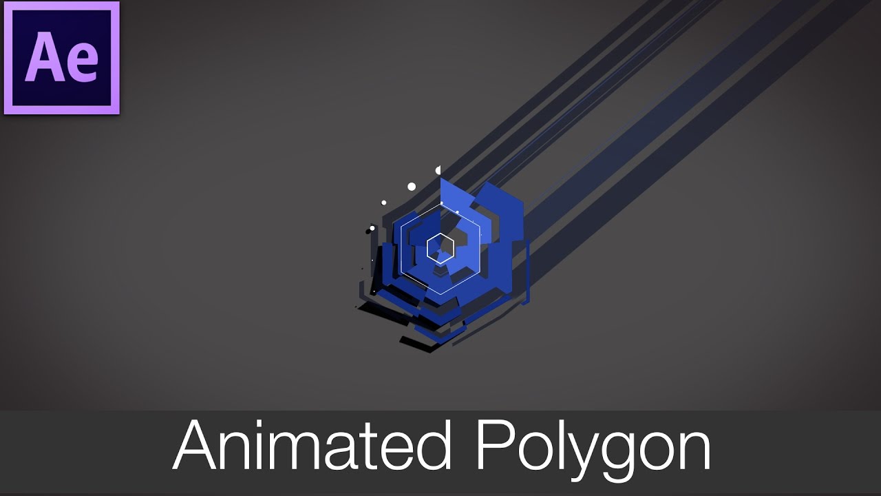 After Effects Tutorial Animated Polygon Ae 4 Youtube
