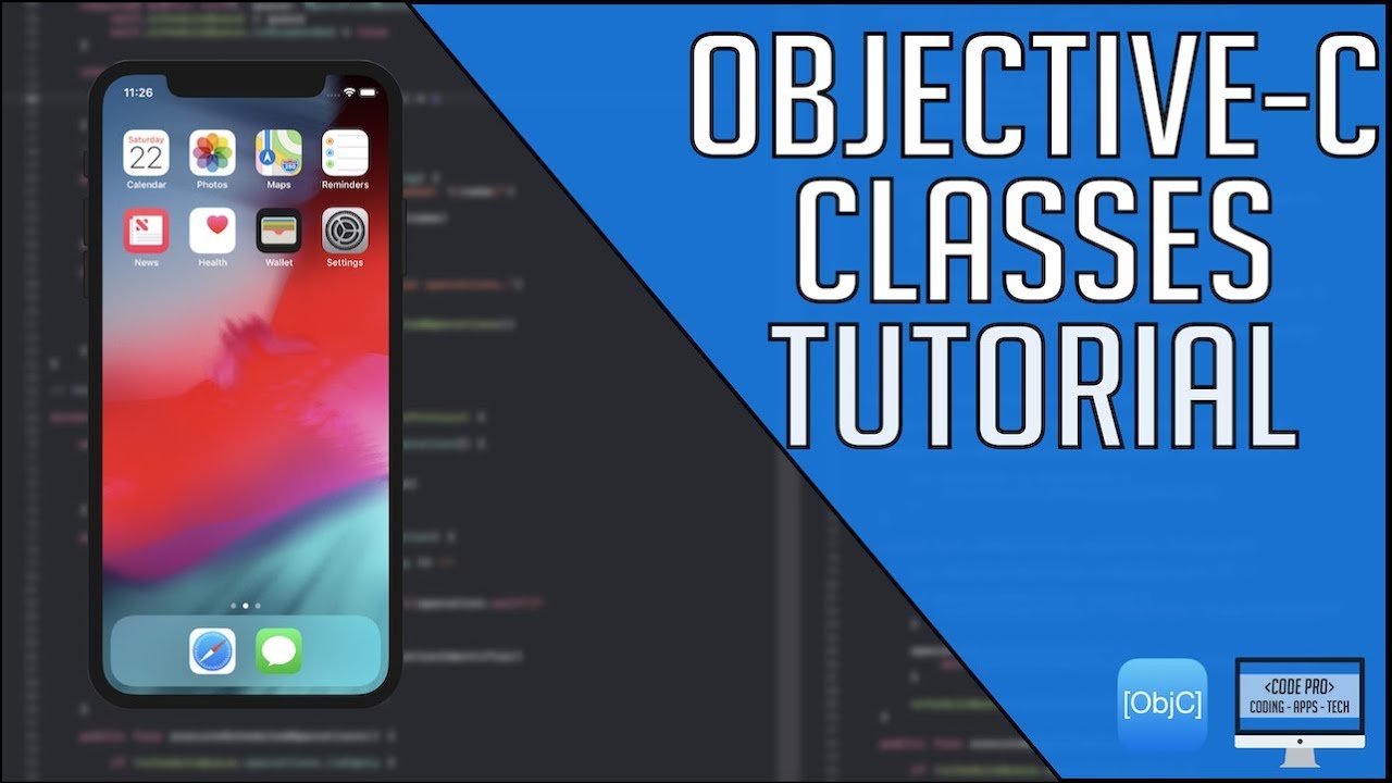 Objective C Classes Youtube