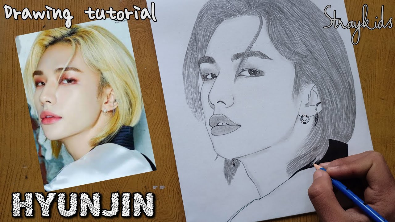 Dessin Hyunjin De Straykids Comment Dessiner Hyunjin Straykids – Postgray