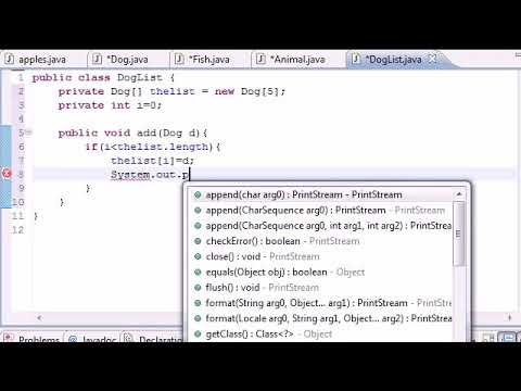 Java Programming Tutorial 59 Class To Hold Objects Youtube