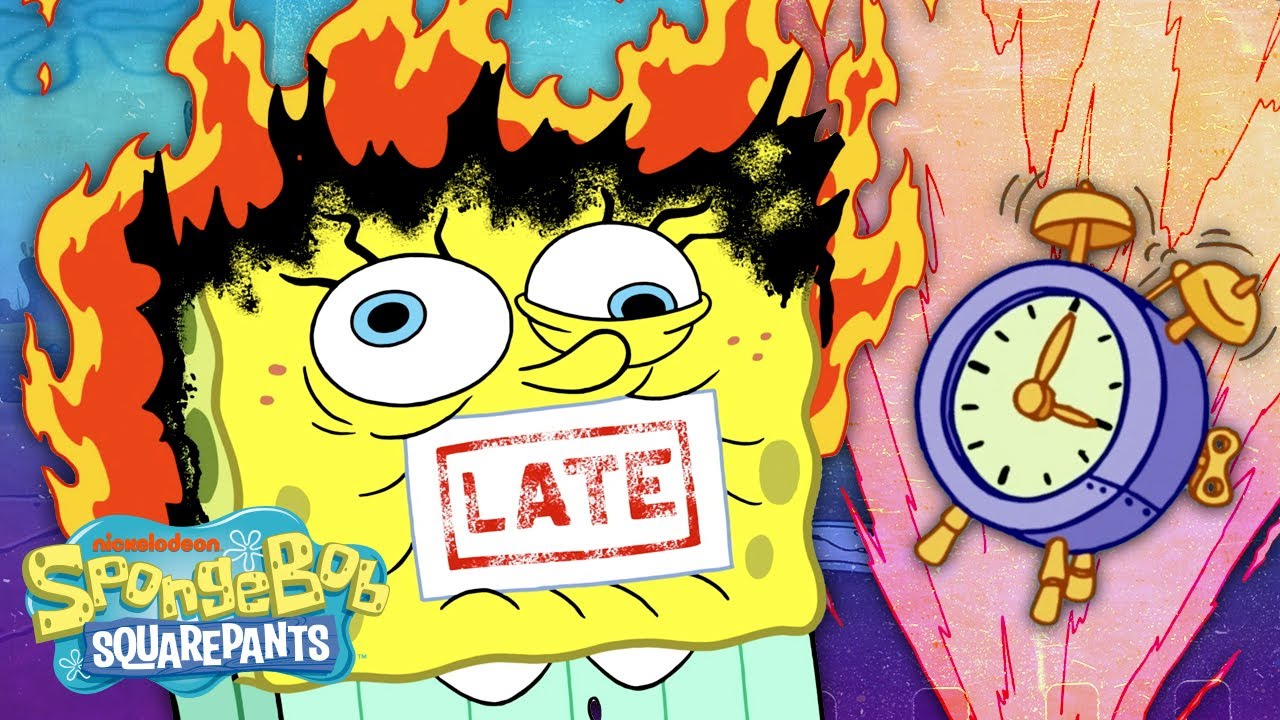 Spongebob S Broken Alarm Clock вџ Full Scene Broken Alarm Spongebob