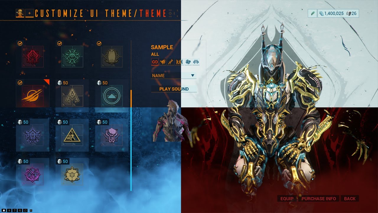 Warframe How To Customize Your Ui Youtube
