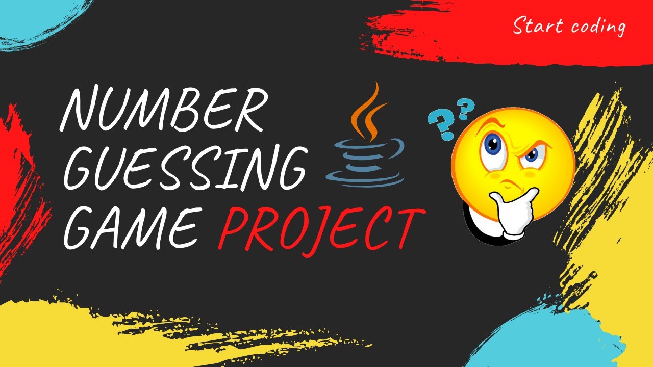 Number Guessing Game Project Java Project Youtube