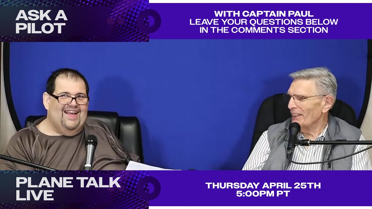Plane Talk Live Ask A Pilot Preview Youtube