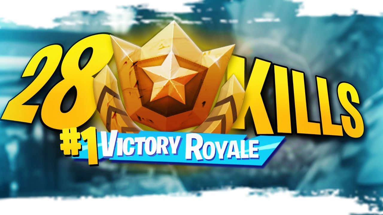 Personal Fortnite Kill Record 28 Kills Youtube