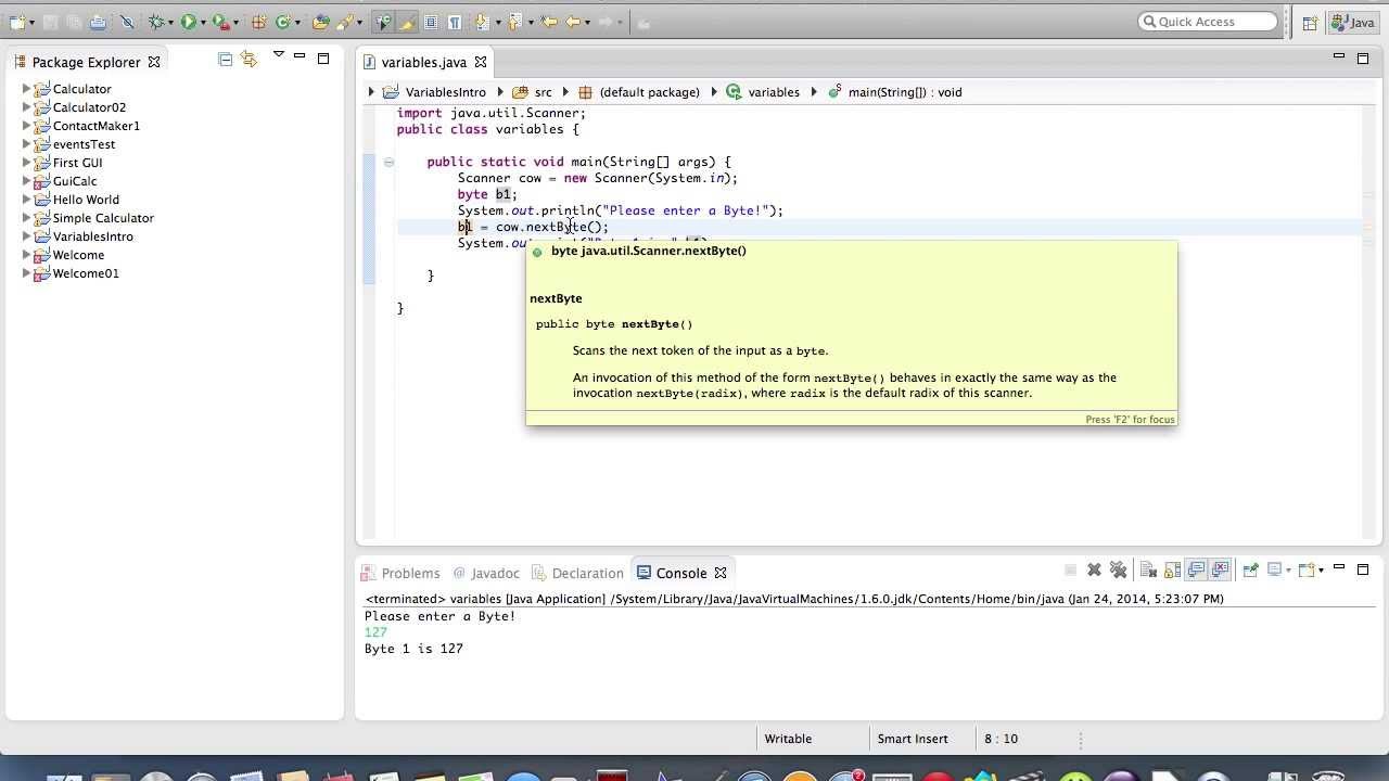 Java Tutorial 2 Introduction To Variables Youtube