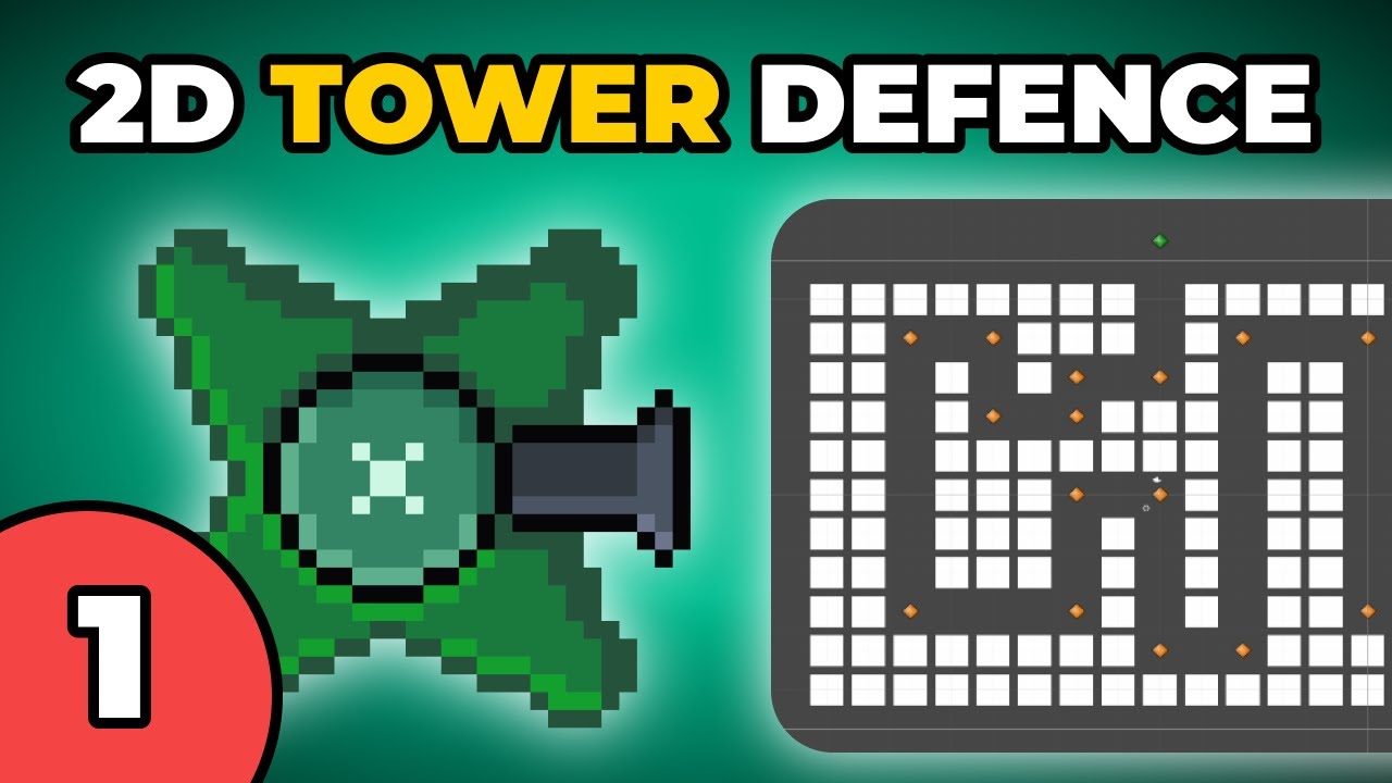 Build A 2d Tower Defence Game In Unity 1 Youtube