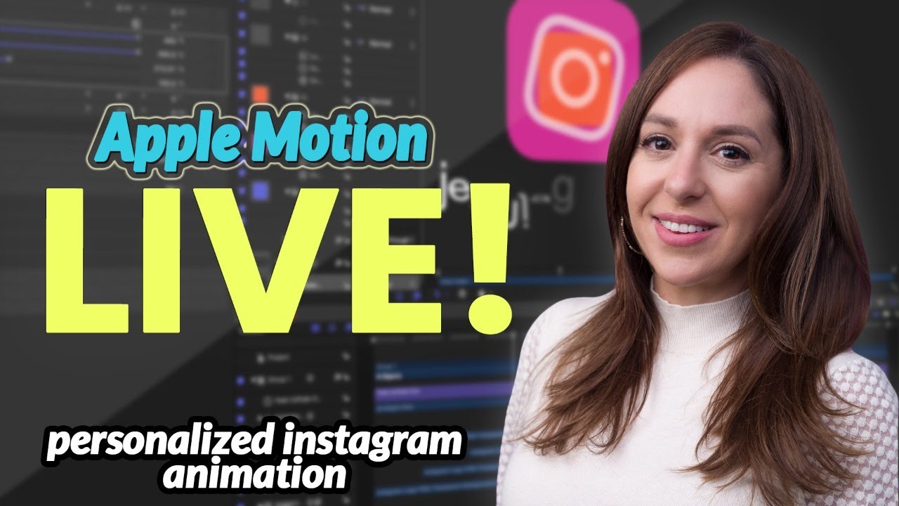 Apple Motion Tutorial Live Youtube