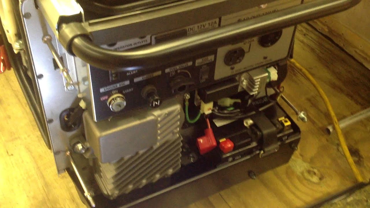 Honda Eu3000 Inverter Generator First Look Youtube