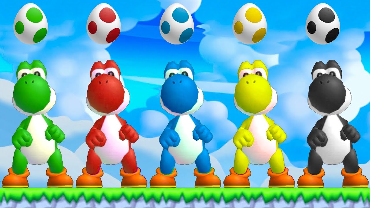 All Yoshi Colors Yoshi Species Yoshi Wiki Fandom