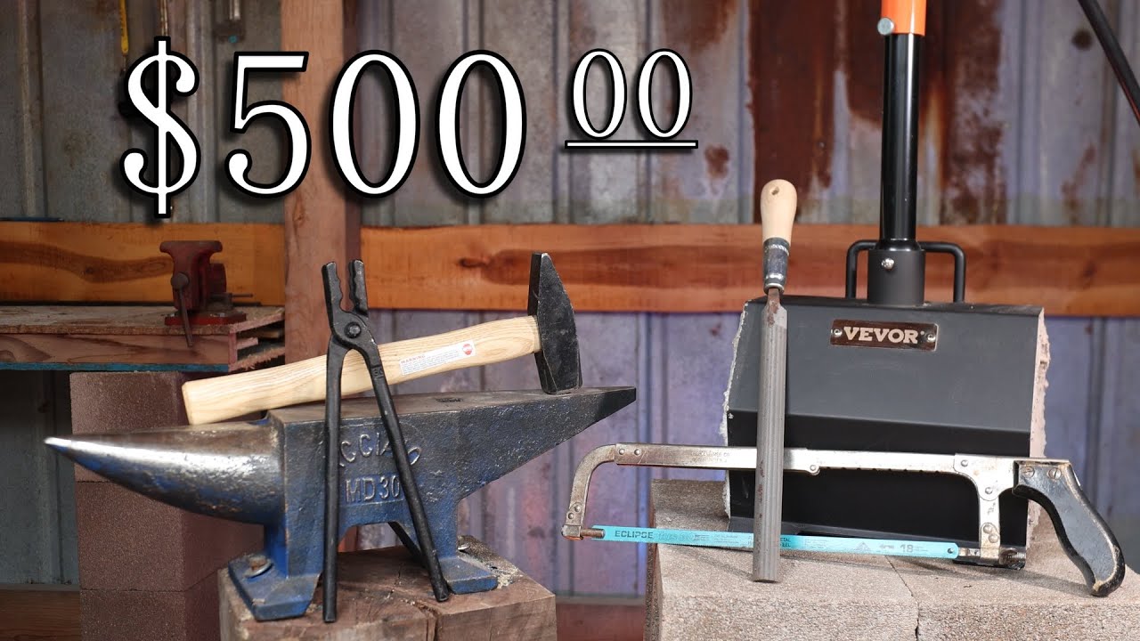Affordable Blacksmithing Budget Friendly Tools Youtube