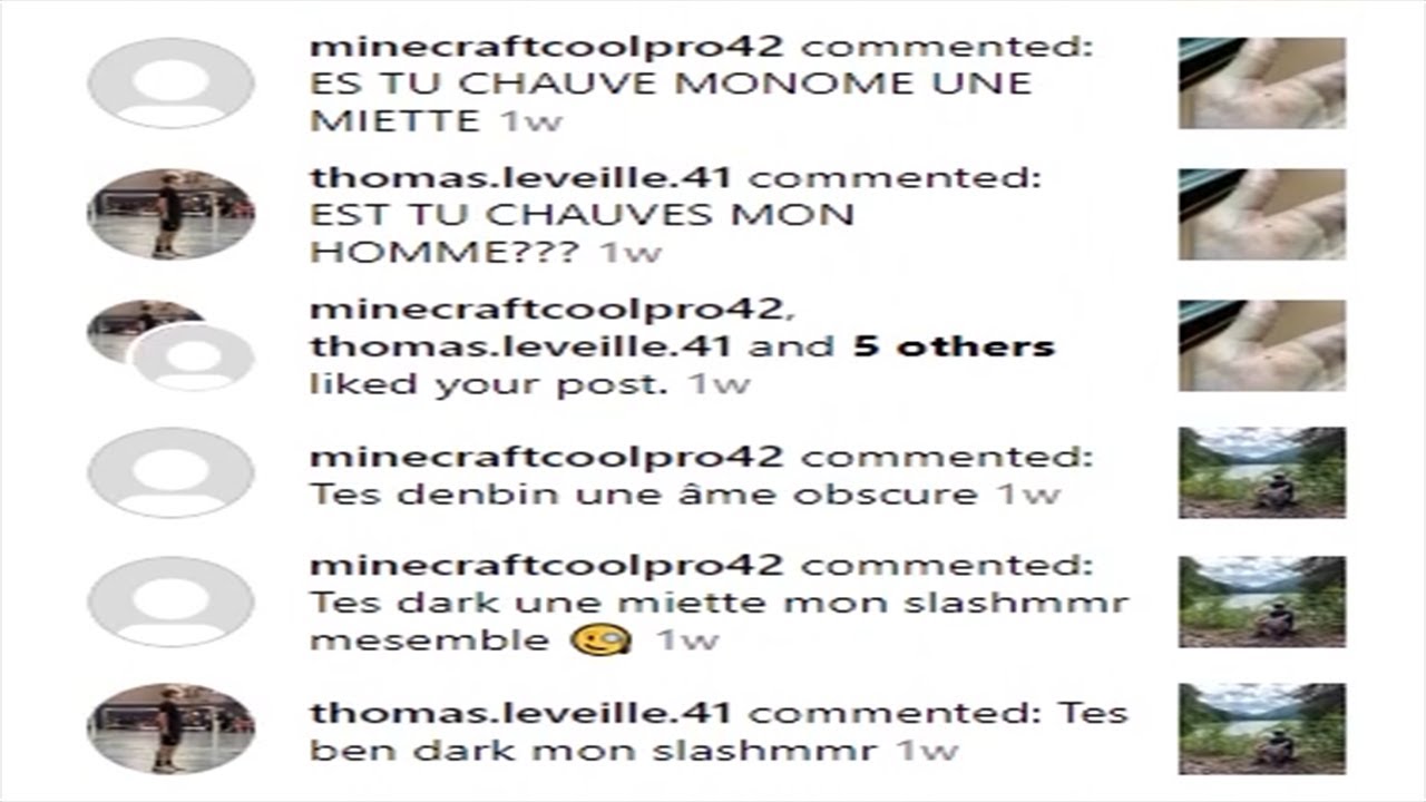 Wild Instagram Comments Youtube