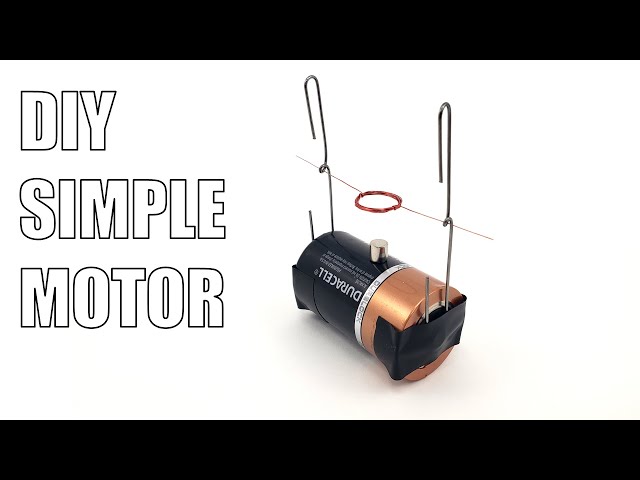 Simple Electric Motor Science Fair Project