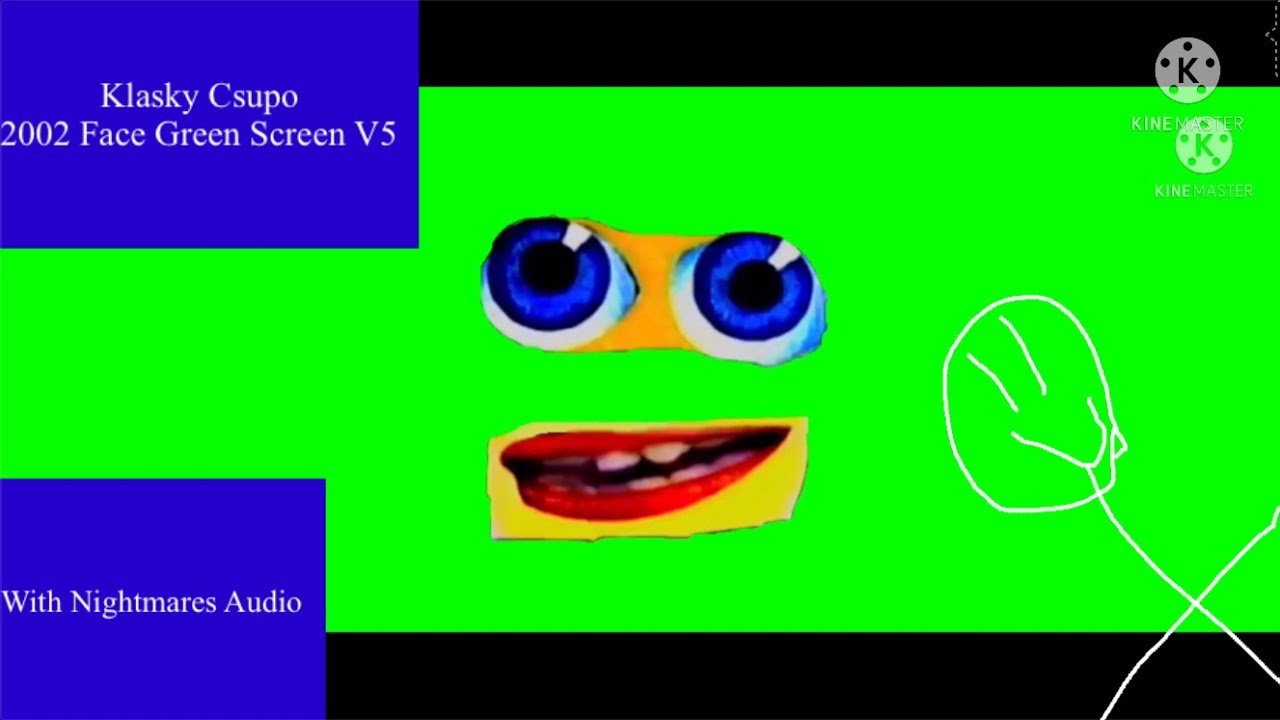 Klasky Csupo 2002 Face Green Screen V5 With Nightmares Audio Youtube