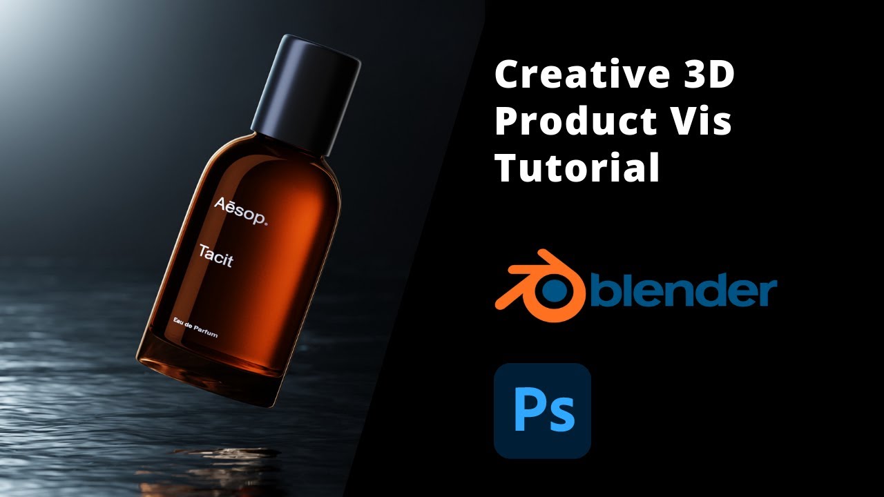 Creative 3d Product Visualization Tutorial In Blender Youtube