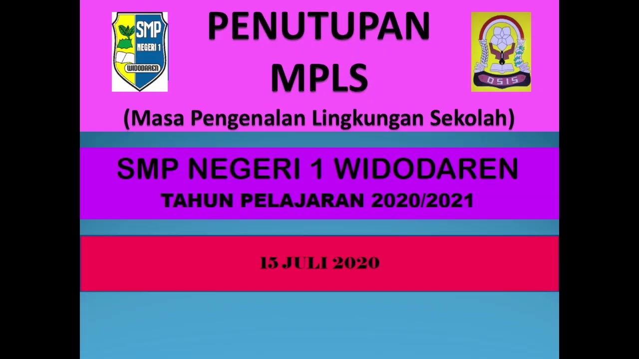 Penutupan Mpls Youtube