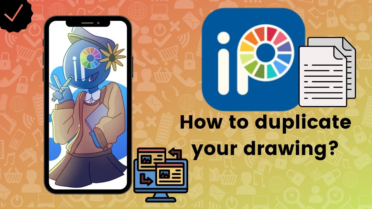 How To Duplicate Your Drawing On Ibispaint X Youtube
