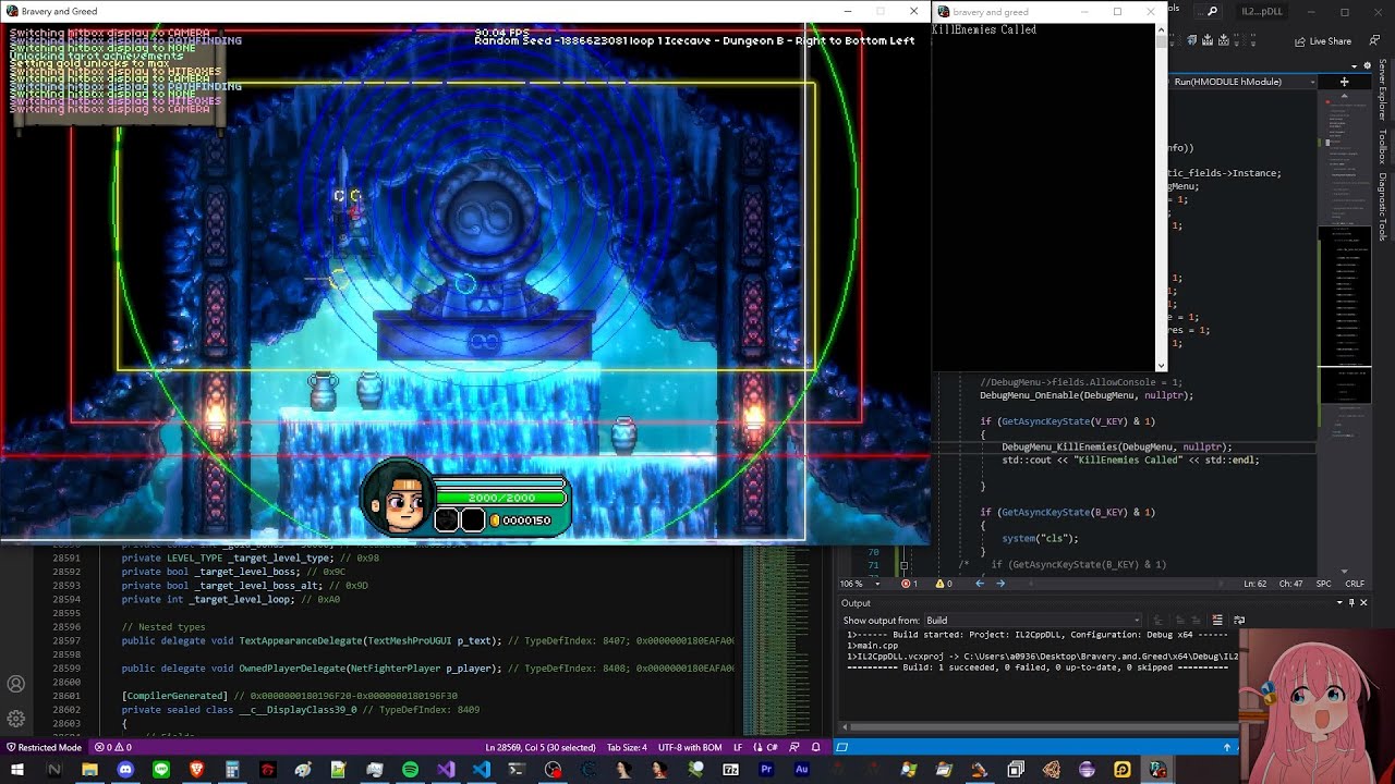 Unity Game Il2cpp Using Developer Function Youtube