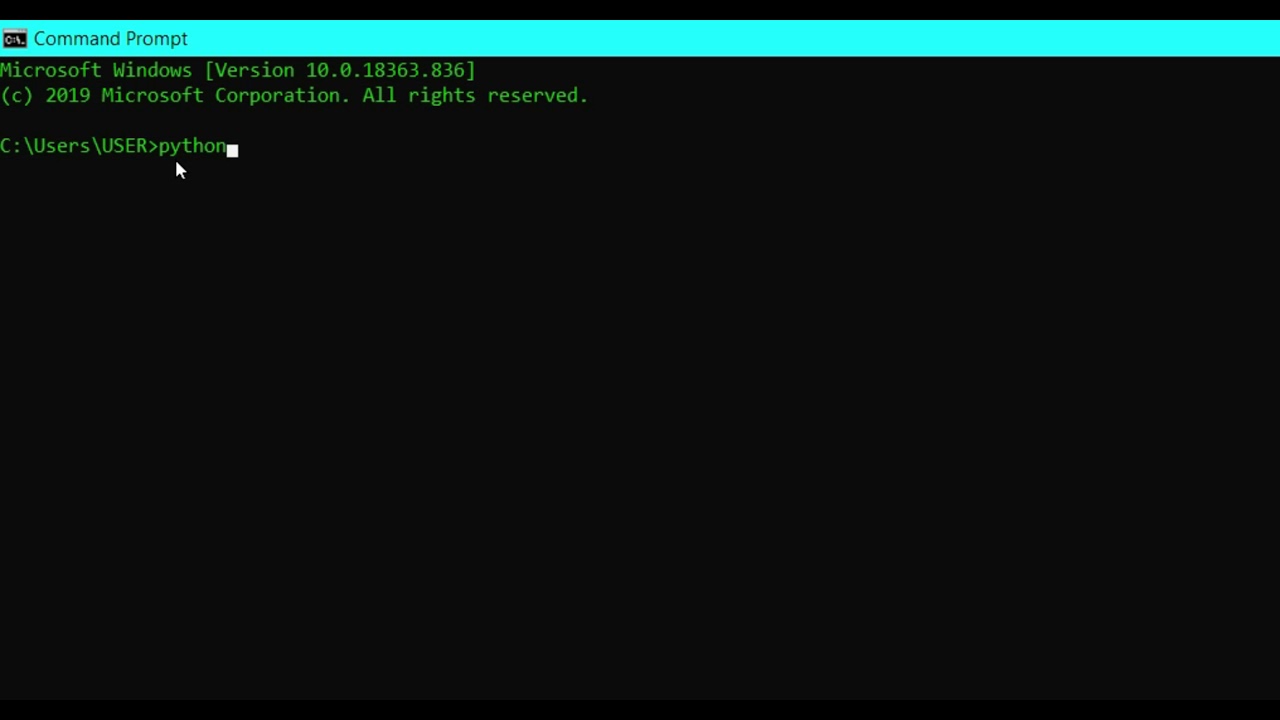 How To Check Python Version In Cmd Printable Forms Free Online