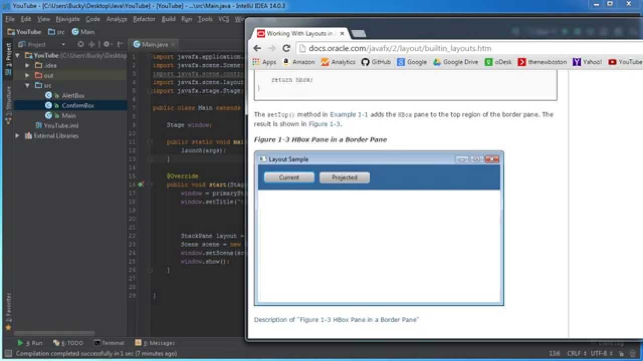 Javafx Java Gui Tutorial 1 Creating A Basic Window