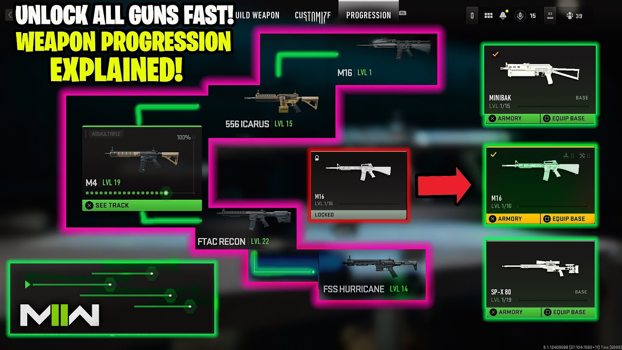 Mw2 Gun Unlock Levels At Taylah Cayley Blog